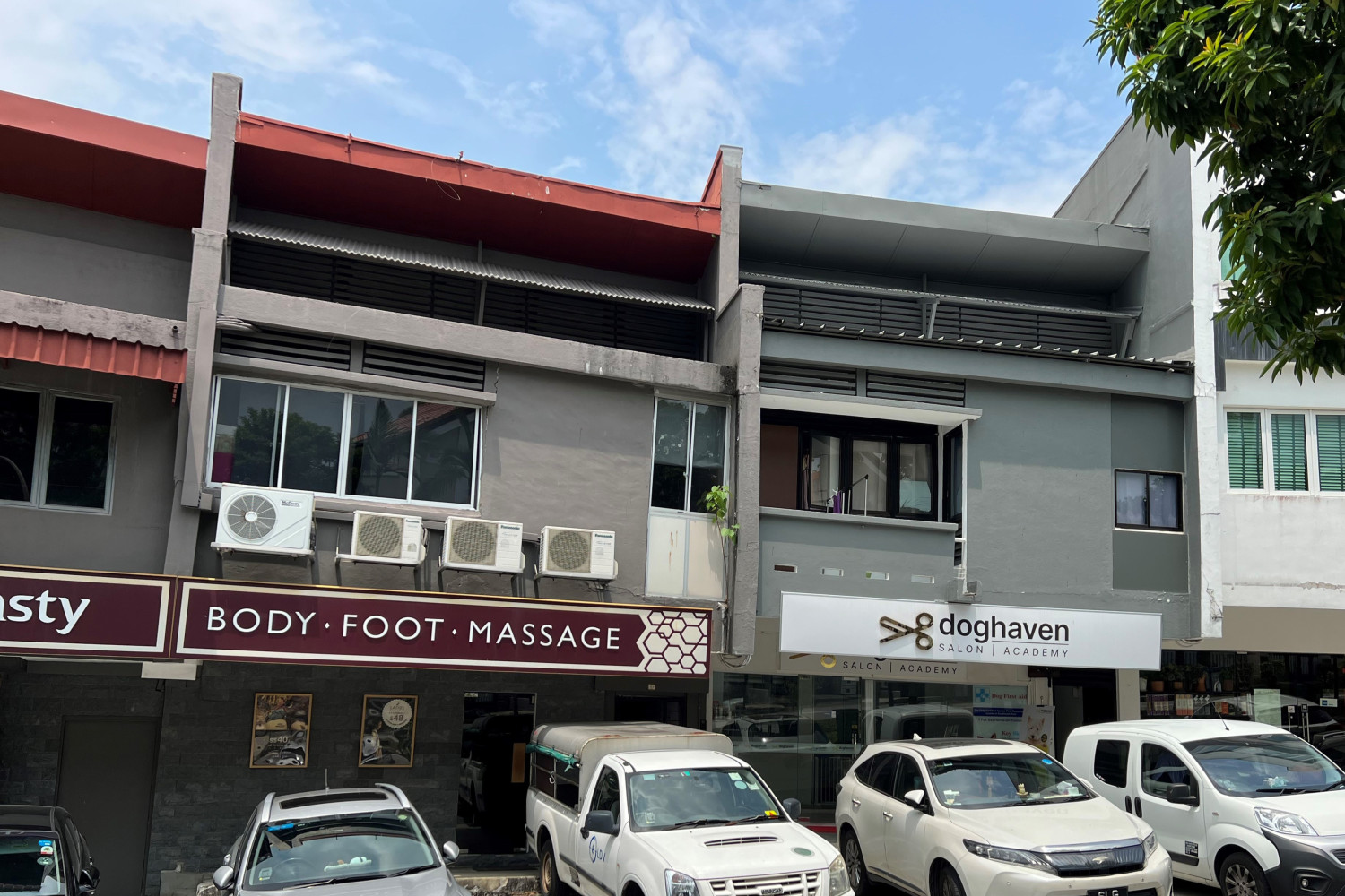Two adjoining shophouses off Upper Thomson Road for sale at $10.5 mil ...