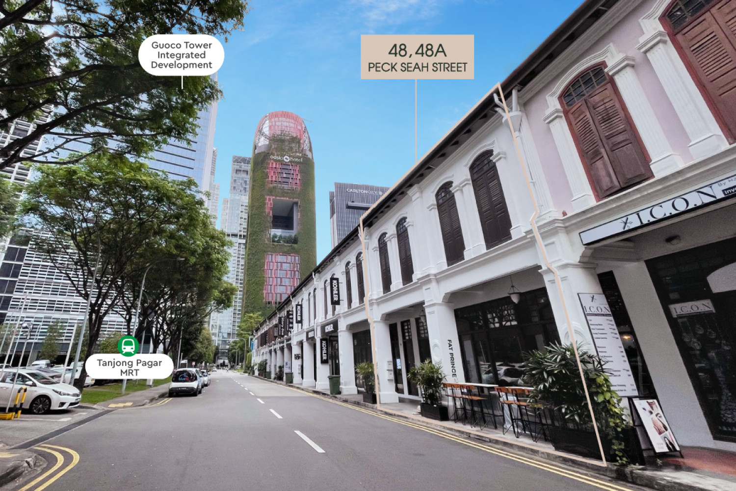 Pair of shophouses on Peck Seah Street going for $22.9 mil - Singapore ...